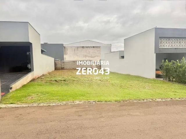 Terreno em Condomínio para Venda em Londrina/PR Condominio Residencial Habitten Santa Regina