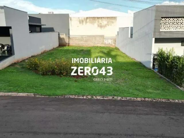 Terreno em Condomínio para Venda em Londrina/PR Condominio Residencial Habitten Santa Regina