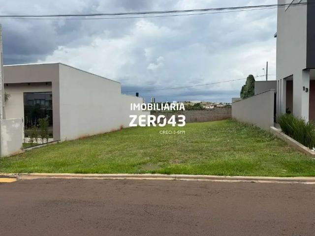 Terreno em Condomínio para Venda em Londrina/PR Condominio Residencial Habitten Santa Regina