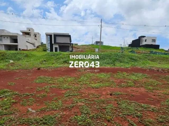 Terreno em Condomínio para Venda em Londrina/PR Gleba Simon Frazer
