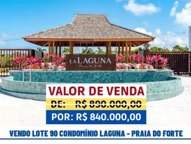 Terreno em Condomínio para Venda em Mata de São João/BA Praia do Forte