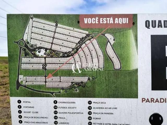 Terreno em Condomínio para Venda em Mogi das Cruzes/SP Porteira Preta