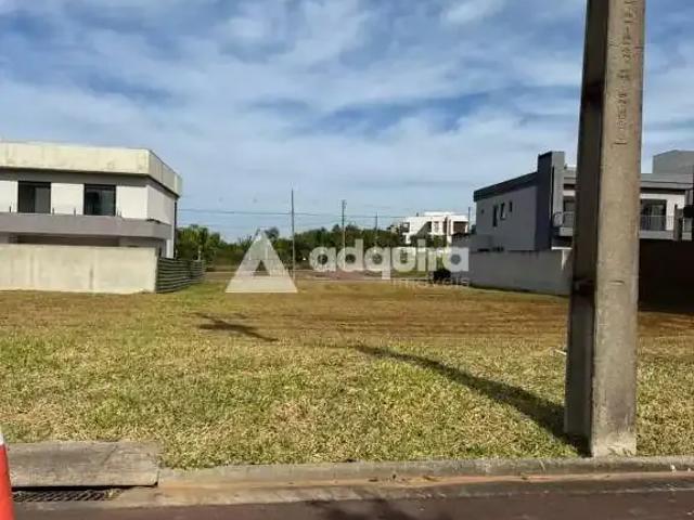 Terreno em Condomínio para Venda em Ponta Grossa/PR Jardim Carvalho