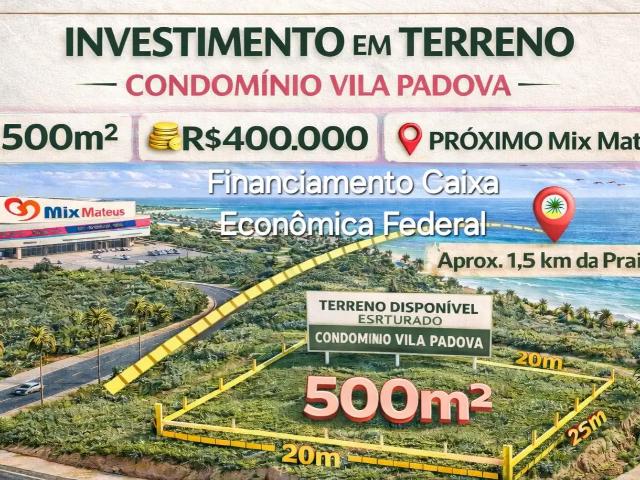 Terreno em Condomínio para Venda em Porto Seguro/BA Villa Padova