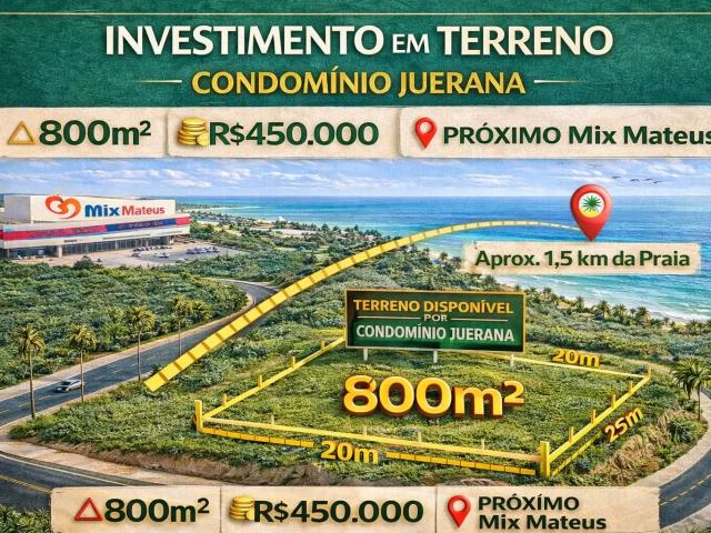 Terreno em Condomínio para Venda em Porto Seguro/BA Juerana
