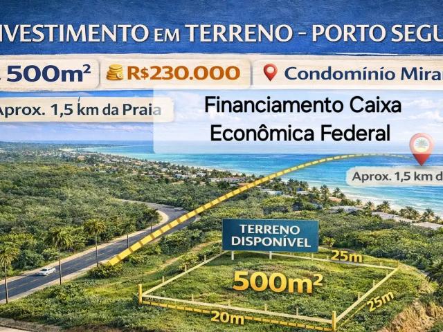Terreno em Condomínio para Venda em Porto Seguro/BA Orla Norte