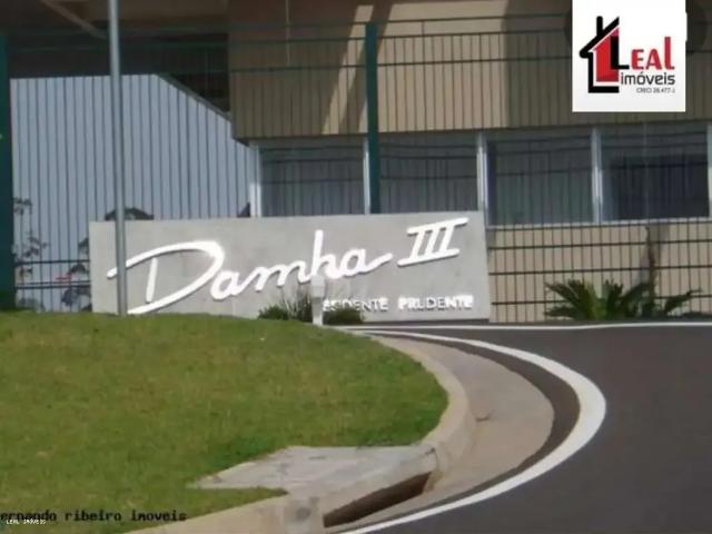 Terreno em Condomínio para Venda em Presidente Prudente/SP Parque Residencial Damha III