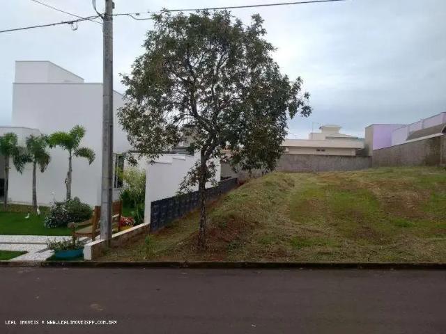 Terreno em Condomínio para Venda em Presidente Prudente/SP Residencial Quinta das Flores