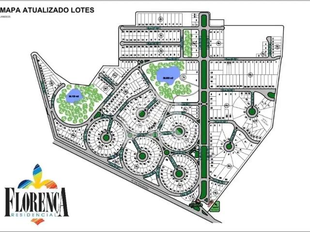 Terreno em Condomínio para Venda em Rio Claro/SP Residencial Florença