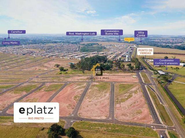 Terreno em Condomínio para Venda em São José do Rio Preto/SP Eplatz Rio Preto