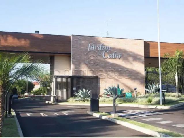 Terreno em Condomínio para Venda em São José do Rio Preto/SP Jardim do Cedro