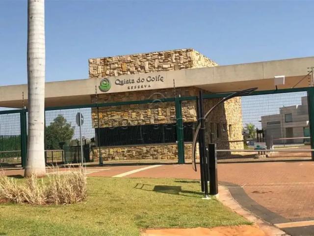 Terreno em Condomínio para Venda em São José do Rio Preto/SP Quinta do Golfe Reserva