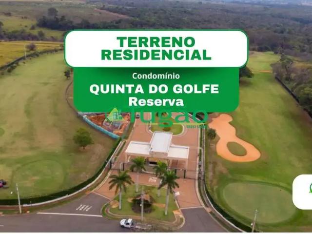 Terreno em Condomínio para Venda em São José do Rio Preto/SP Quinta do Golfe Reserva