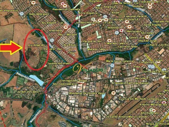 Terreno em Condomínio para Venda em São José do Rio Preto/SP Residencial Ary Attab