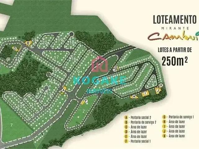 Terreno em Condomínio para Venda em São José dos Campos/SP Residencial Cambui