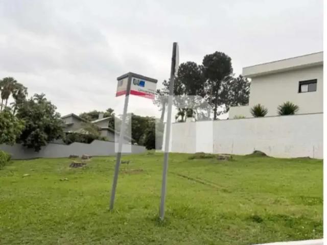 Terreno em Condomínio para Venda em Santana de Parnaíba/SP Alphaville