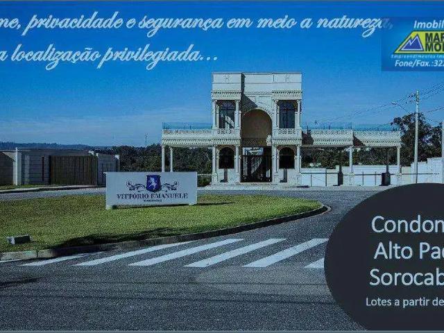 Terreno em Condomínio para Venda em Sorocaba/SP Alto da Boa Vista