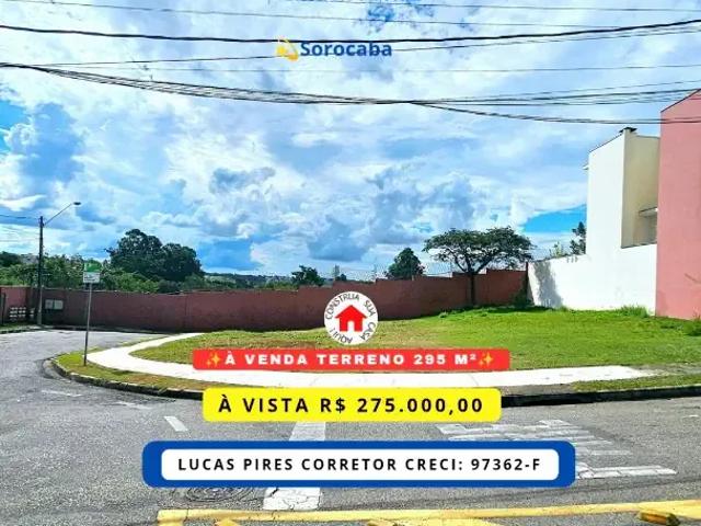 Terreno em Condomínio para Venda em Sorocaba/SP Loteamento Dinorá Rosa