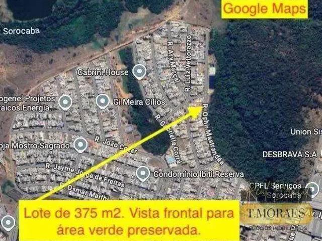 Terreno em Condomínio para Venda em Sorocaba/SP Parque Ibiti Reserva