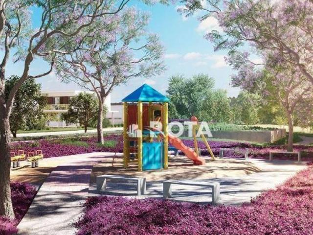 Terreno plano, pronto para construir, em condomínio próx. ao centro de Paulínia