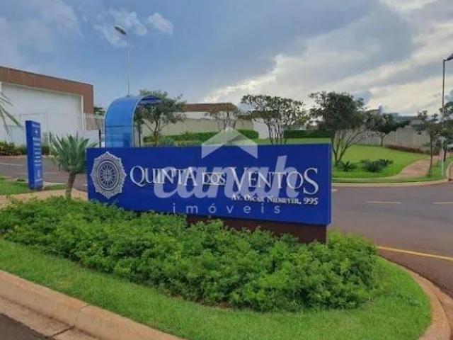 Terreno em Condomínio Quinta dos Ventos: Venda por R$564K | Ribeirão Preto