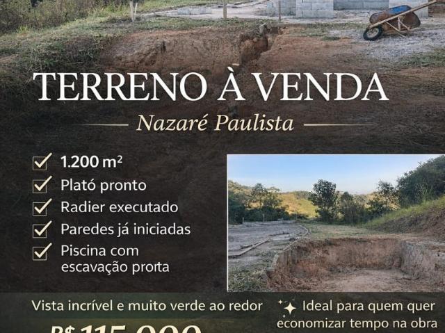 Terreno em, Nazaré Paulista/SP de 0m² à venda por R$ 104.900,00