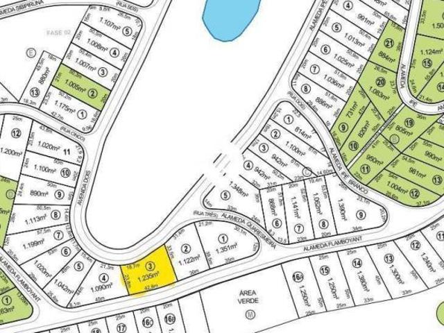 Terreno em, Guararema/SP de 1230m² à venda por R$ 890.000,00