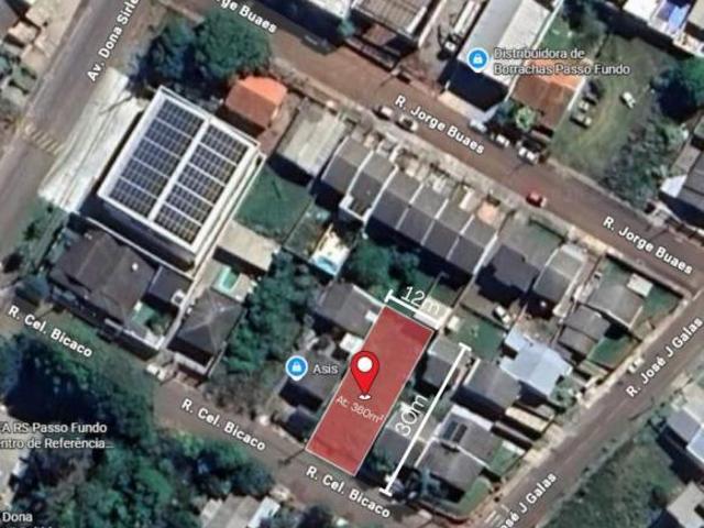 Terreno em Integração, Passo Fundo/RS de 360m² à venda por R$ 160.000,00
