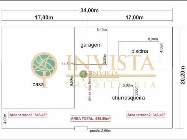 Terreno em Ipiranga, São José/SC de 0m² à venda por R$ 1.493.000,00