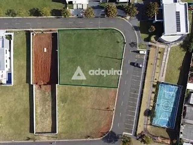 Terreno em Jardim Carvalho, Ponta Grossa/PR de 353m² à venda por R$ 380.000,00