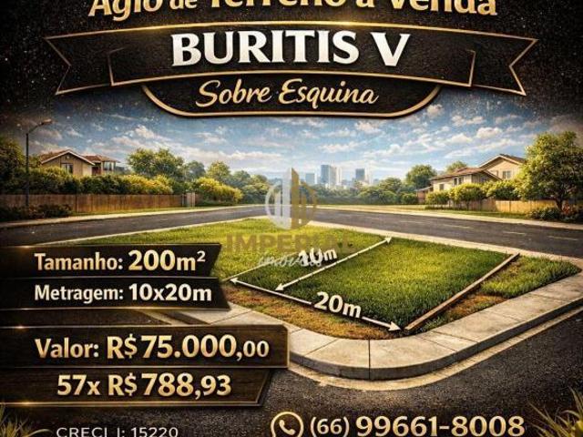 Terreno em Loteamento em Buritis V, Primavera do Leste/MT