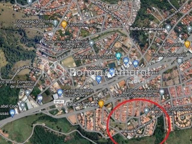 Terreno em Loteamento Parque das Hortências Sousas, Campinas/SP de 349m² à venda por R$ 390.000,00