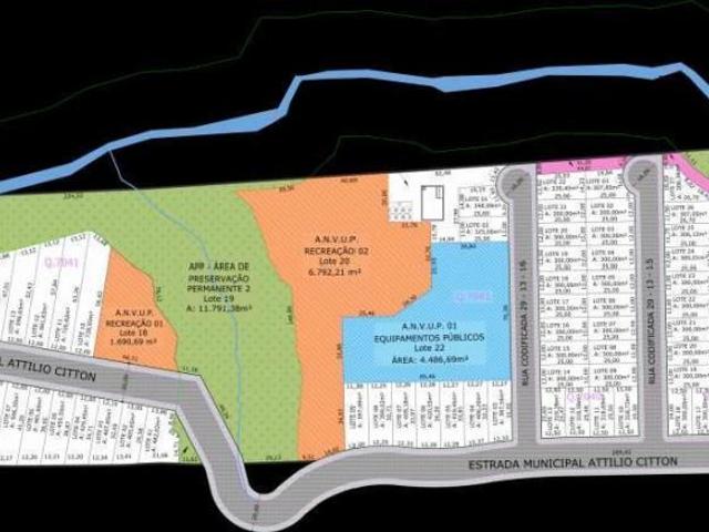 Terreno em Parada Cristal, Caxias do Sul/RS de 302m² à venda por R$ 143.422,00
