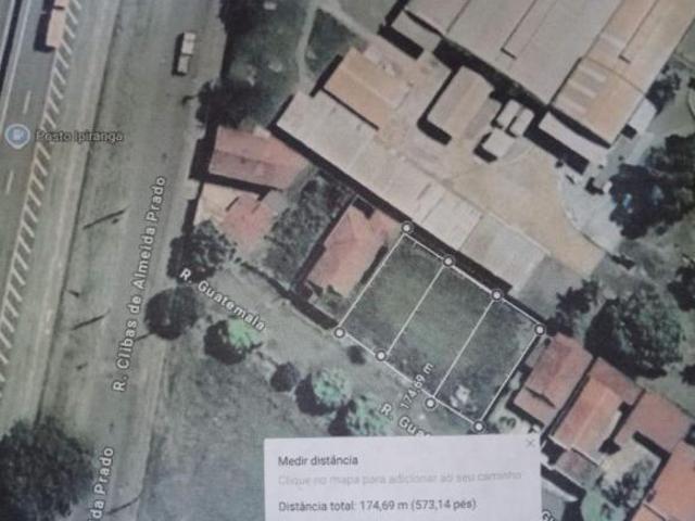 Terreno em Presidente, Araçatuba/SP de 250m² à venda por R$ 140.000,00