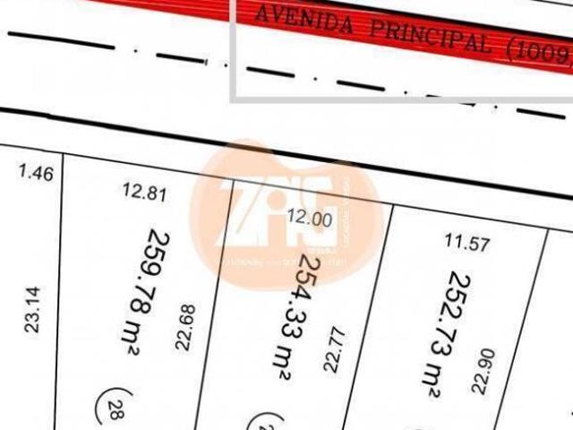 Terreno em Residencial Estoril, Taubaté/SP de 253m² à venda por R$ 305.000,00