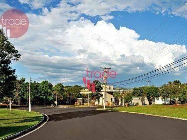 Terreno em Residencial Fechado para Vender no Royal Park em Ribeirão Preto de Esquina