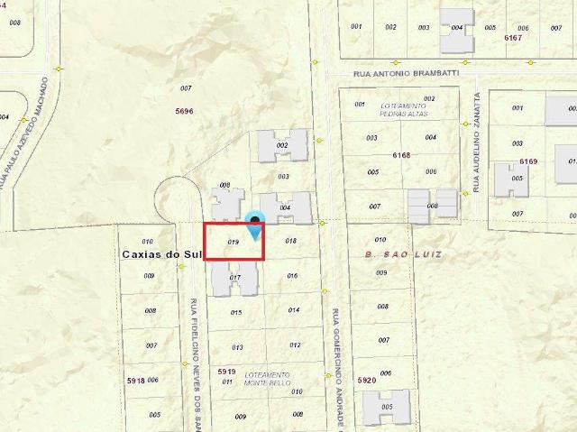 Terreno em São Luiz, Caxias do Sul/RS de 383m² à venda por R$ 209.900,00