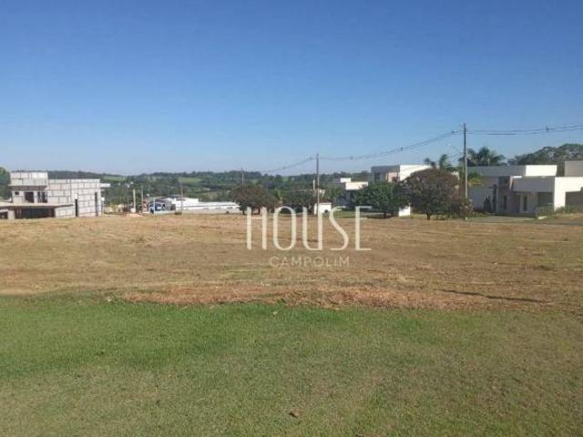 Terreno em Sorocaba, com 1000m², à venda em condomínio de alto padrão Solar do Bosque | TE1599