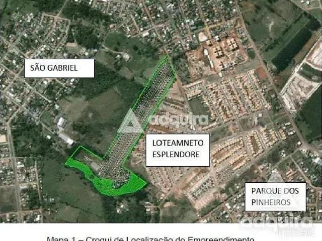 Terreno em Uvaranas, Ponta Grossa/PR de 10m² à venda por R$ 139.000,00