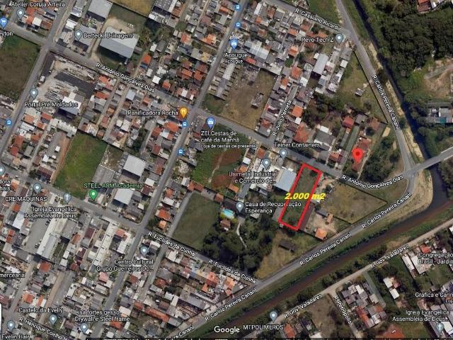 Terreno em Vargem Grande, Pinhais/PR de 2000m² à venda por R$ 1.379.900,00