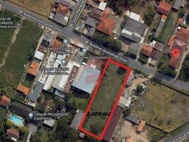 Terreno em Vargem Grande, Pinhais/PR de 2000m² à venda por R$ 1.380.000,00