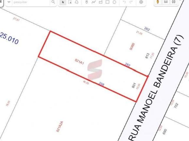 Terreno em Vargem Grande, Pinhais/PR de 552m² à venda por R$ 850.000,00