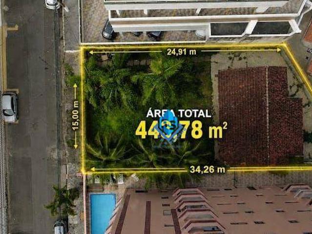 Terreno em Vila Caiçara, Praia Grande/SP de 0m² à venda por R$ 1.599.000,00