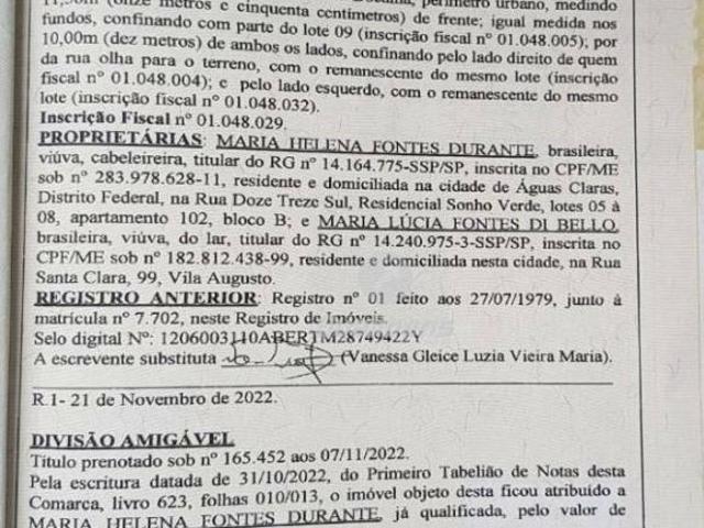 Terreno em Vila Bocaina, Mauá/SP de 0m² à venda por R$ 270.000,00