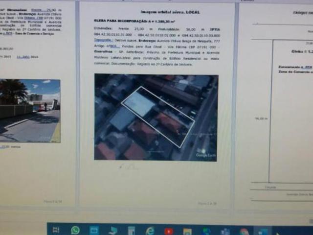 Terreno em Vila Flórida, Guarulhos/SP de 1389m² à venda por R$ 5.600.000,00