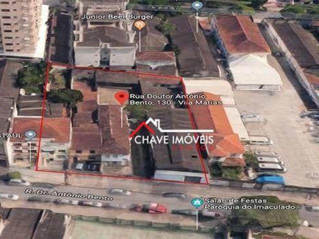 Terreno em Vila Matias, Santos/SP de 0m² à venda por R$ 7.499.900,00