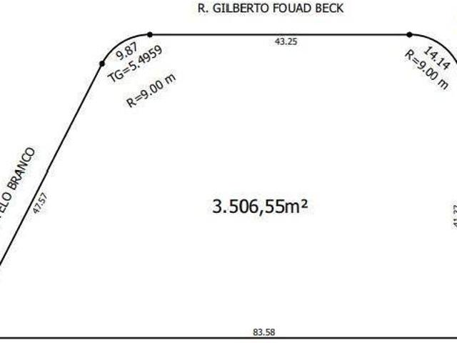 Terreno em Vila Mirim, Praia Grande/SP de 3507m² à venda por R$ 21.957.139,00