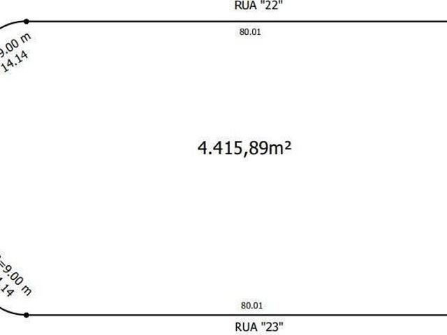 Terreno em Vila Mirim, Praia Grande/SP de 4416m² à venda por R$ 12.903.892,00