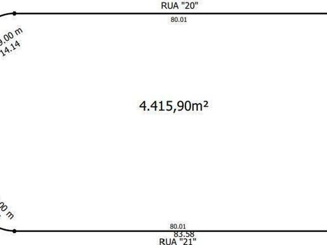 Terreno em Vila Mirim, Praia Grande/SP de 4416m² à venda por R$ 12.903.922,00