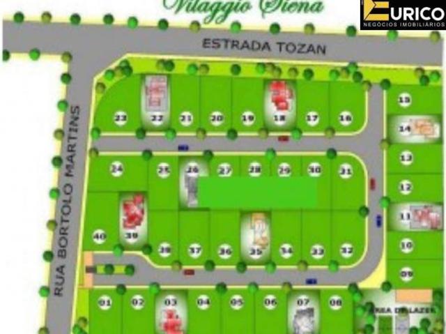 Terreno en Condomínio para venda em Condomínio Villagio Di Siena de 336.54m²